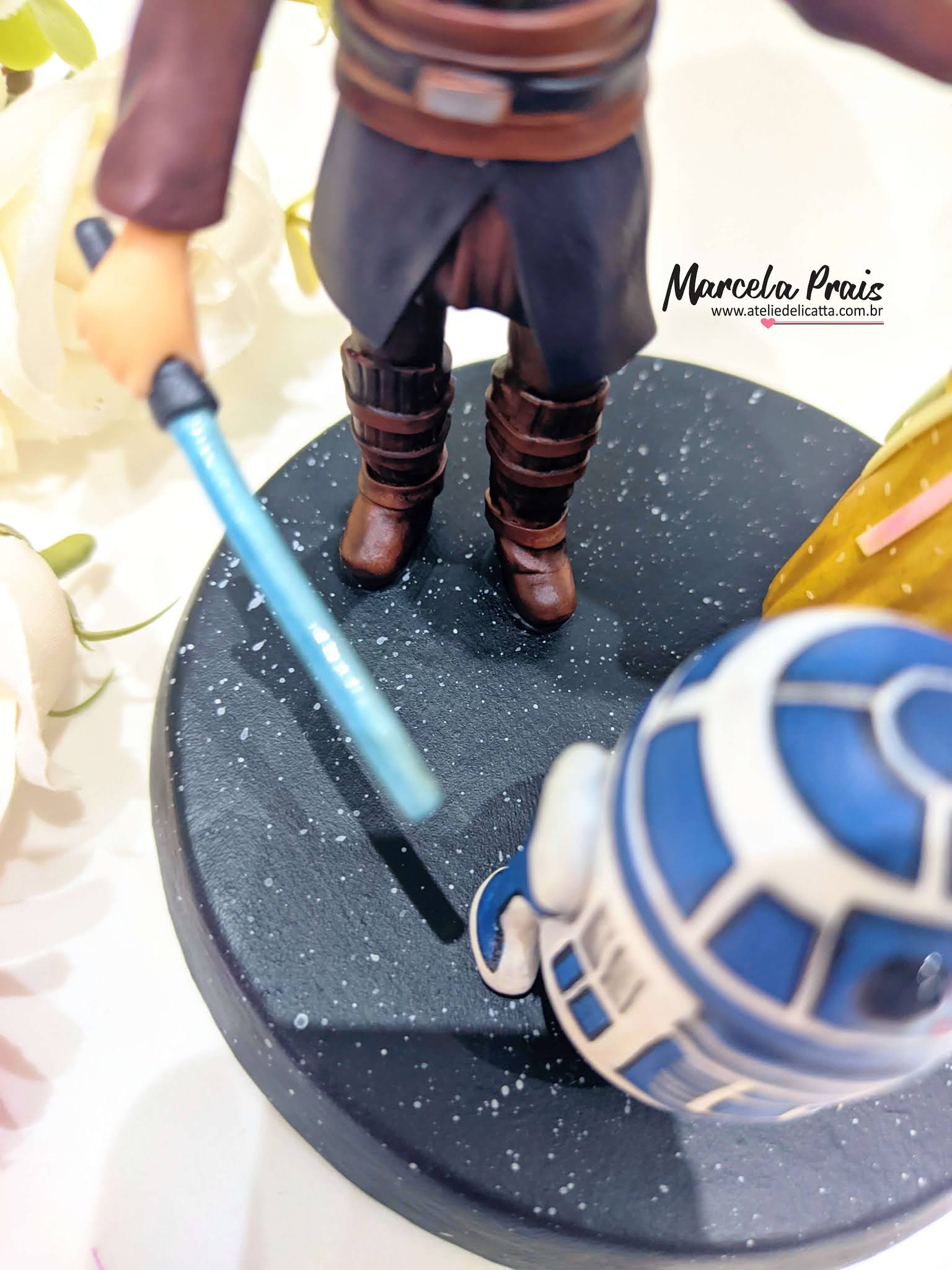 Casal chibi star wars - Anakin e Padmé