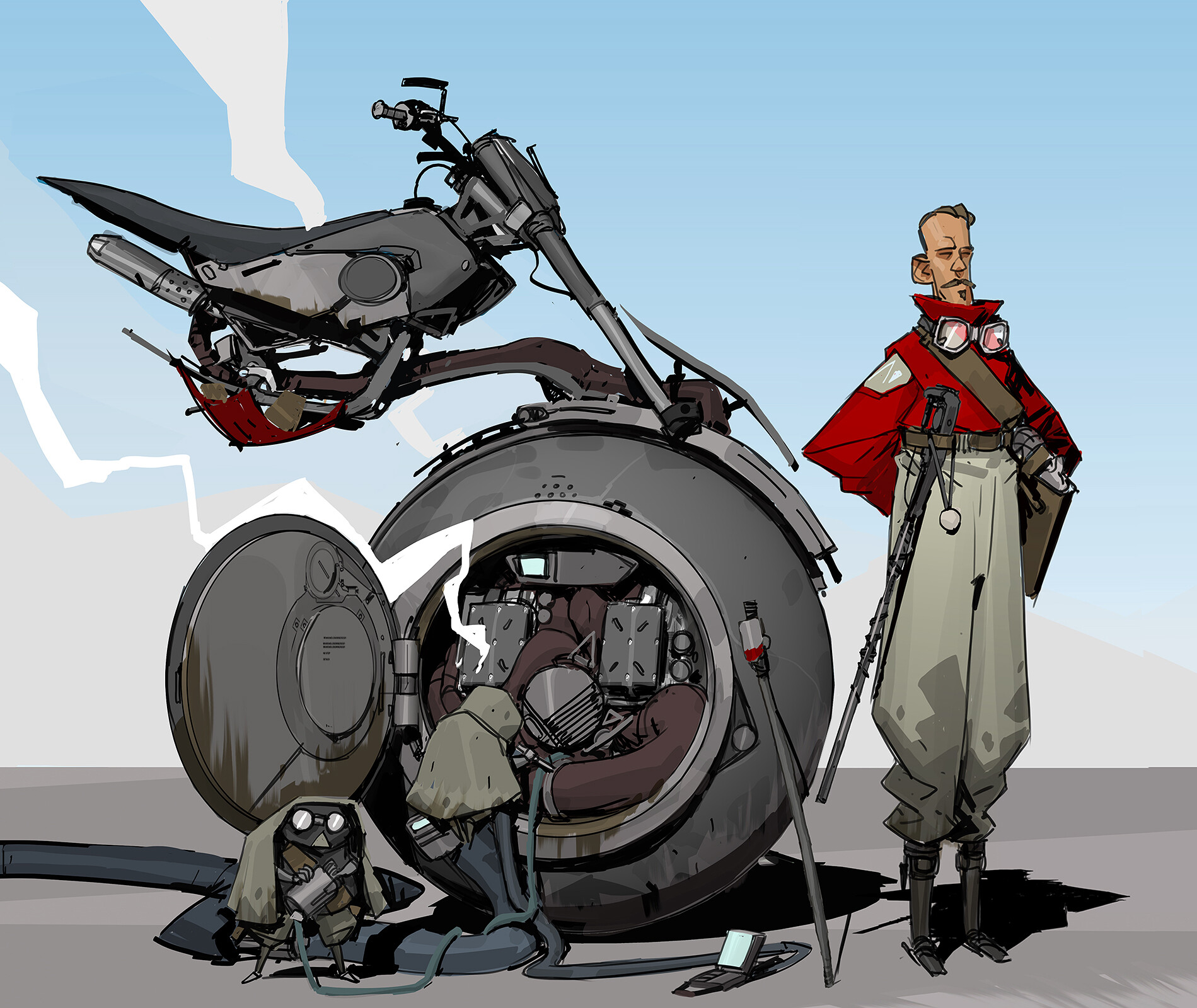 Mercenary Garage : Fight Punch