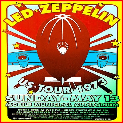 MUSIC ART VCL: Led Zeppelin - Live At Municipal Auditorium, Mobile ...