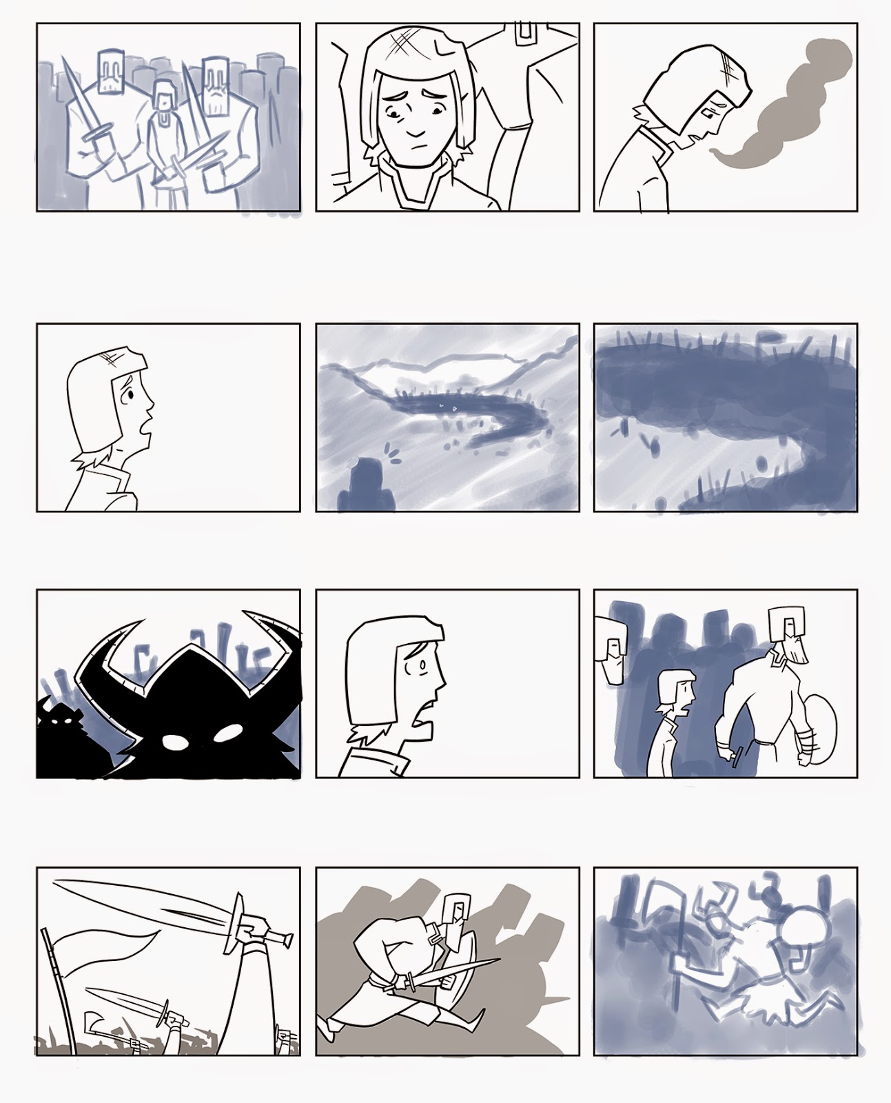 BYU 2015 Winter: Sequential Narrative Illustration