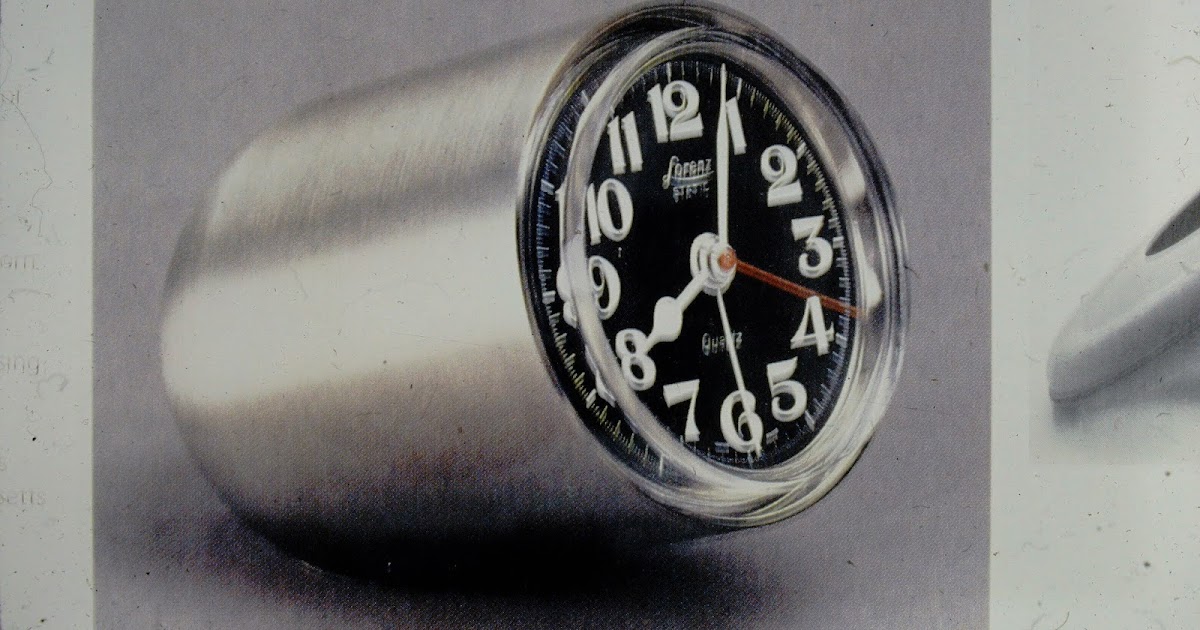 Richard Sapper Static Table Clock 1959