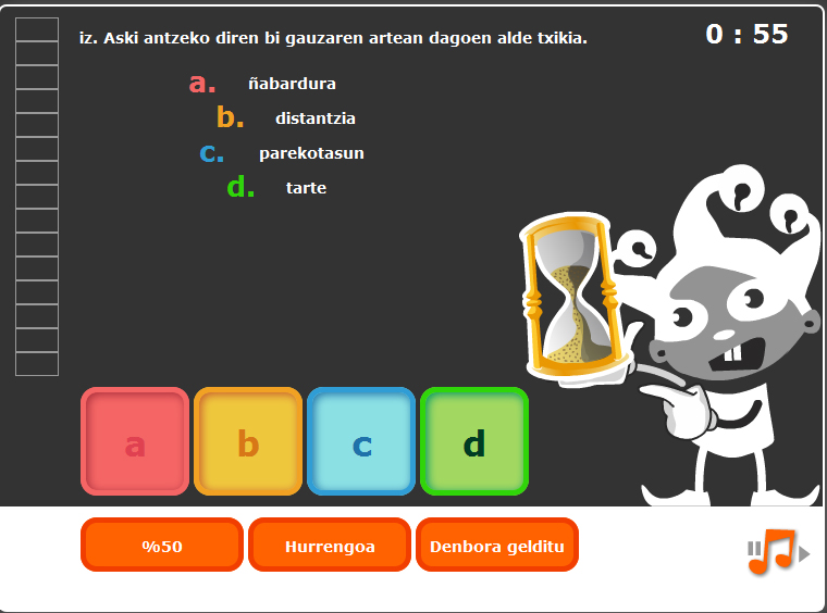 Lizarra Ikastola 6.D: Euskara lantzeko jolasak