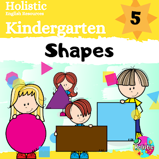ESL/EFL Preschool Teachers: Shapes Theme Book and Games for ...