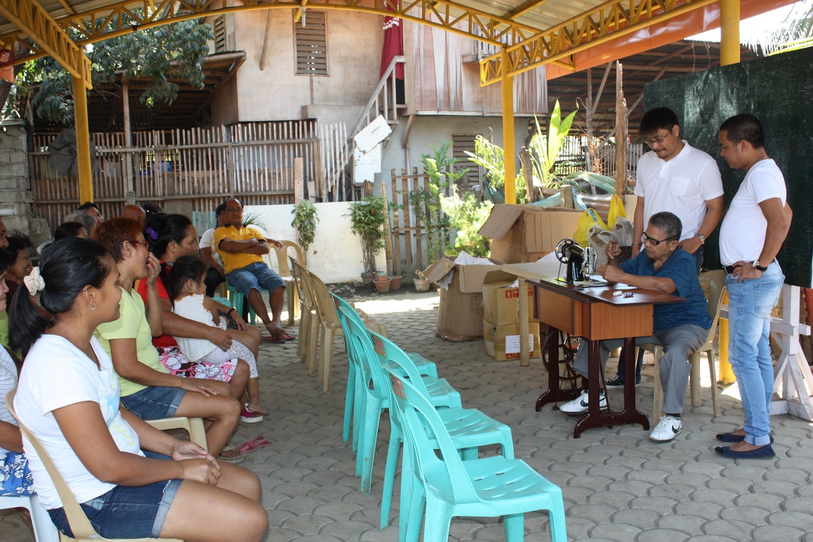 LINENS FOR LIFE LIVELIHOOD PROJECT AT BARANGAY 17, CAGAYAN DE ORO CITY ...