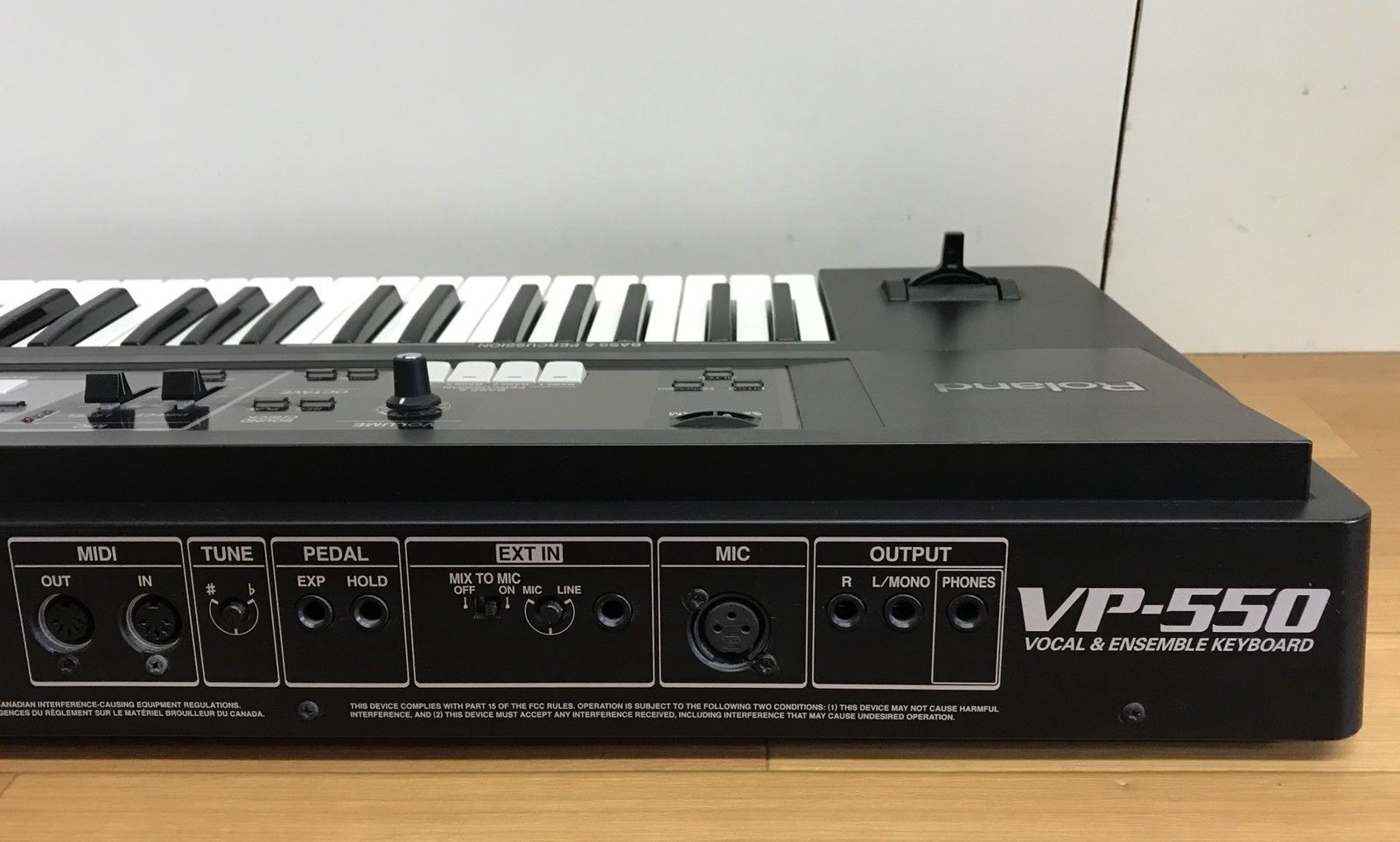 MATRIXSYNTH: Roland VP-550 Vocoder Synthesizer SN ZX11835