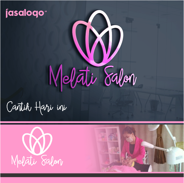 Jasa Desain Logo Salon Melati