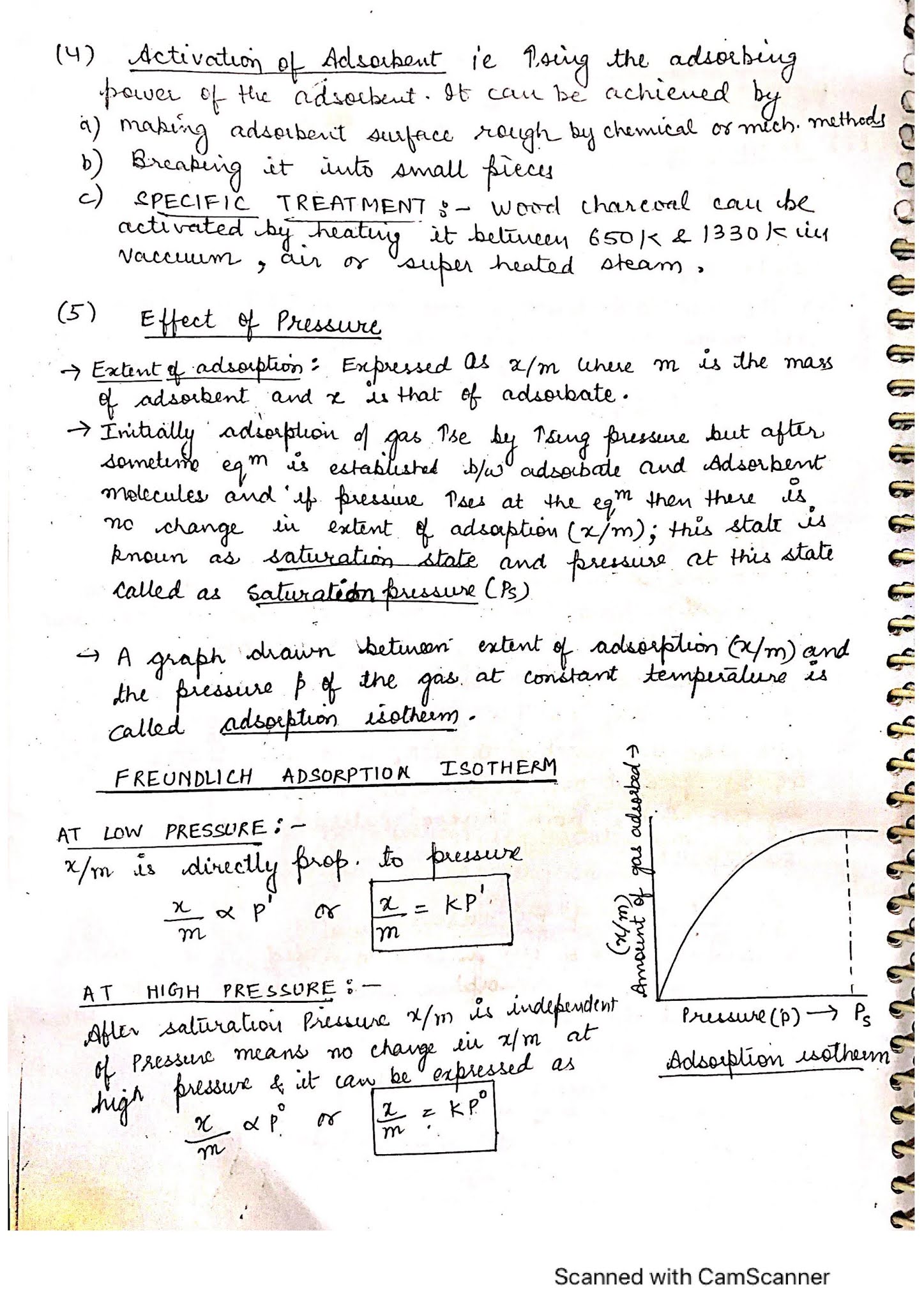 Chapter 5- Surface Chemistry Class 12 Handwritten Notes PDF download