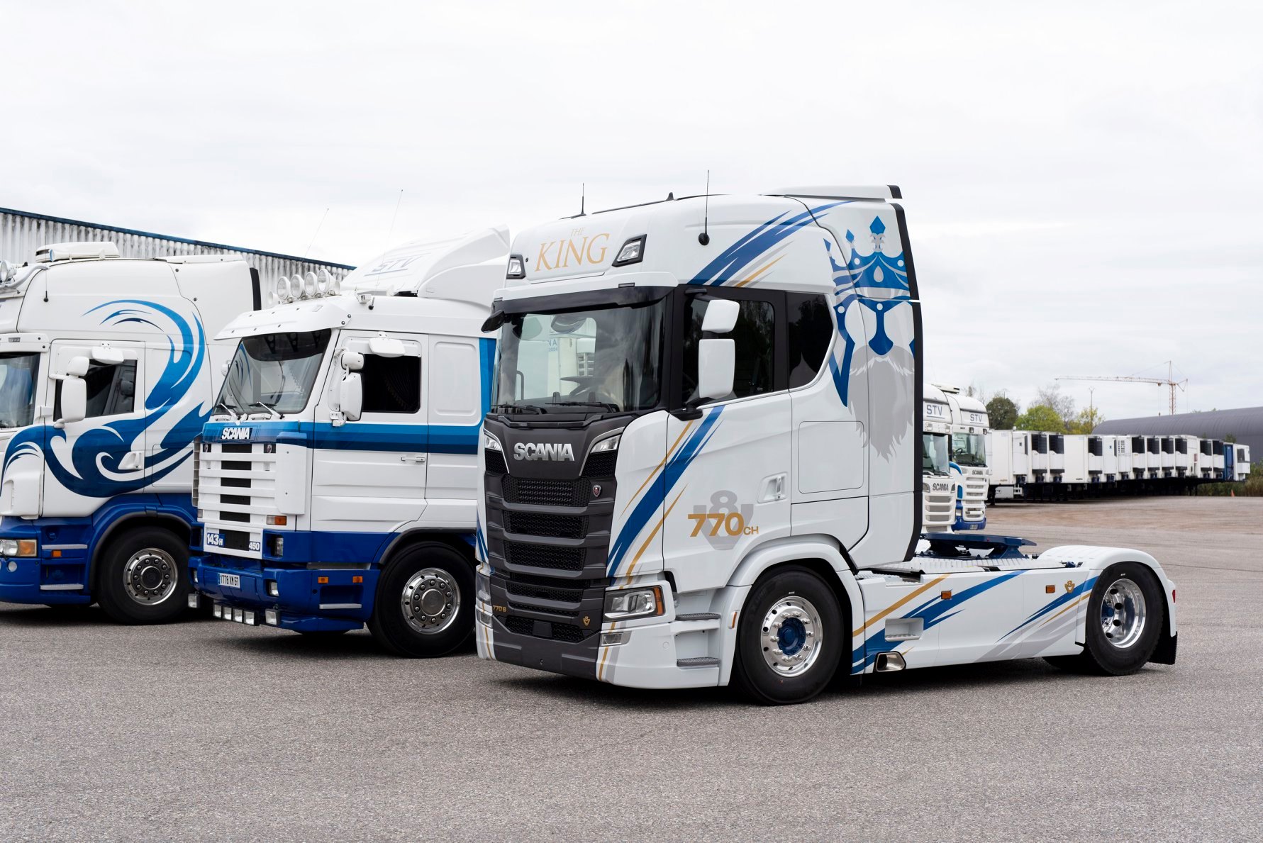 DIECIOCHO RUEDAS: SCANIA VENDE EL PRIMER V8 770S EN FRANCIA…