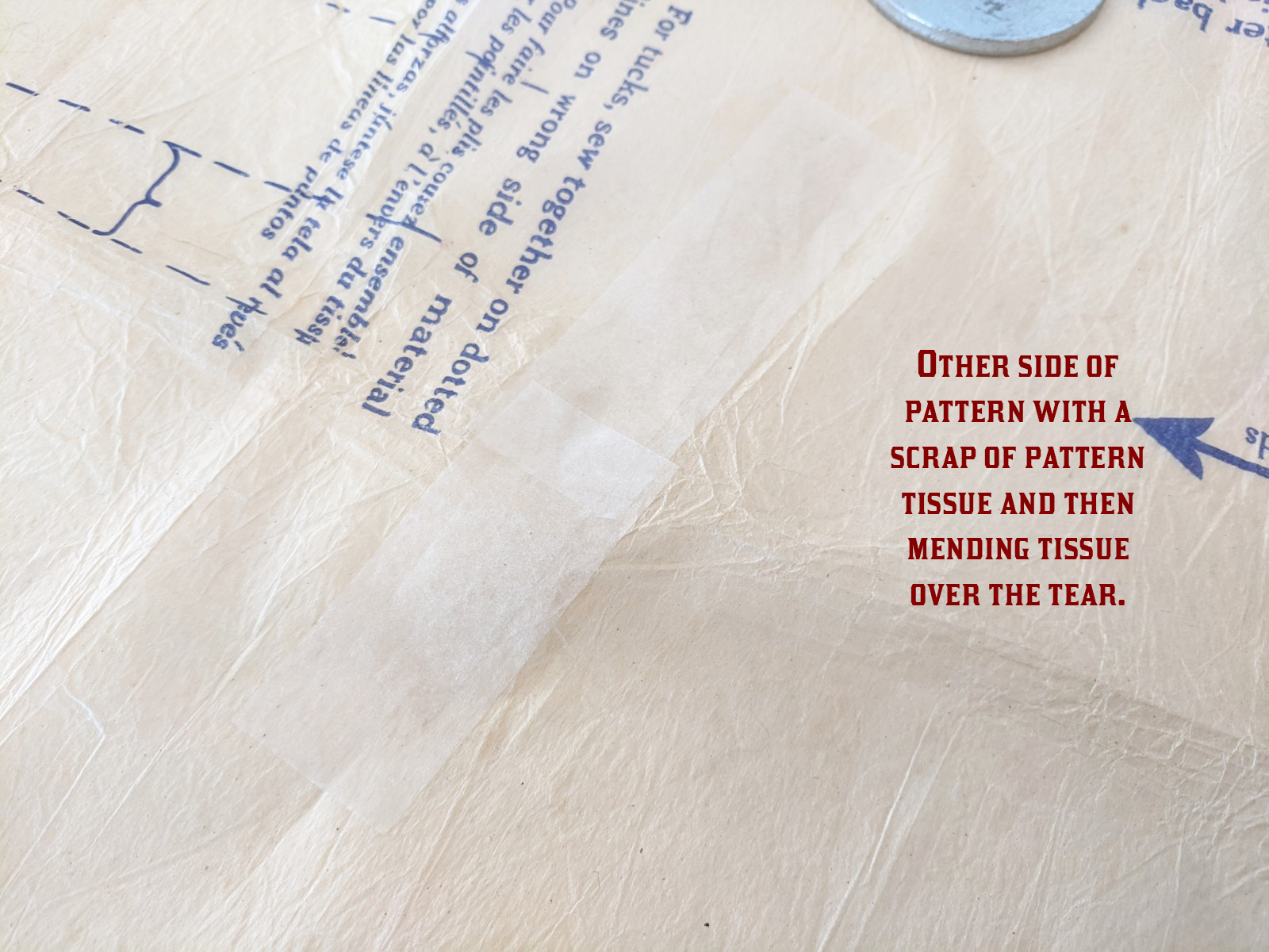 A Few Threads Loose: How to Mend Large or Difficult Tears in Sewing ...