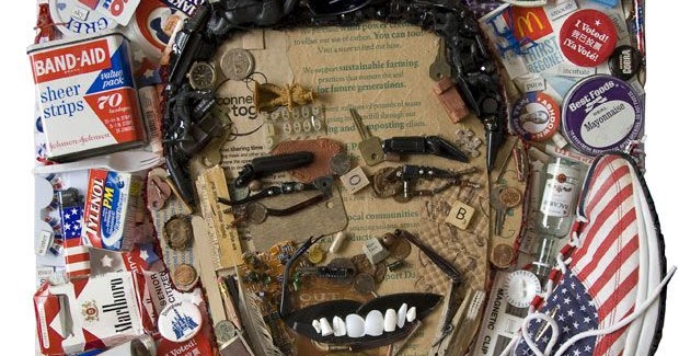 COLLAGE: JUNK ART COLLAGE