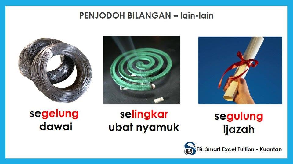 Bahasa Melayu Study Notes: Penjodoh Bilangan 1