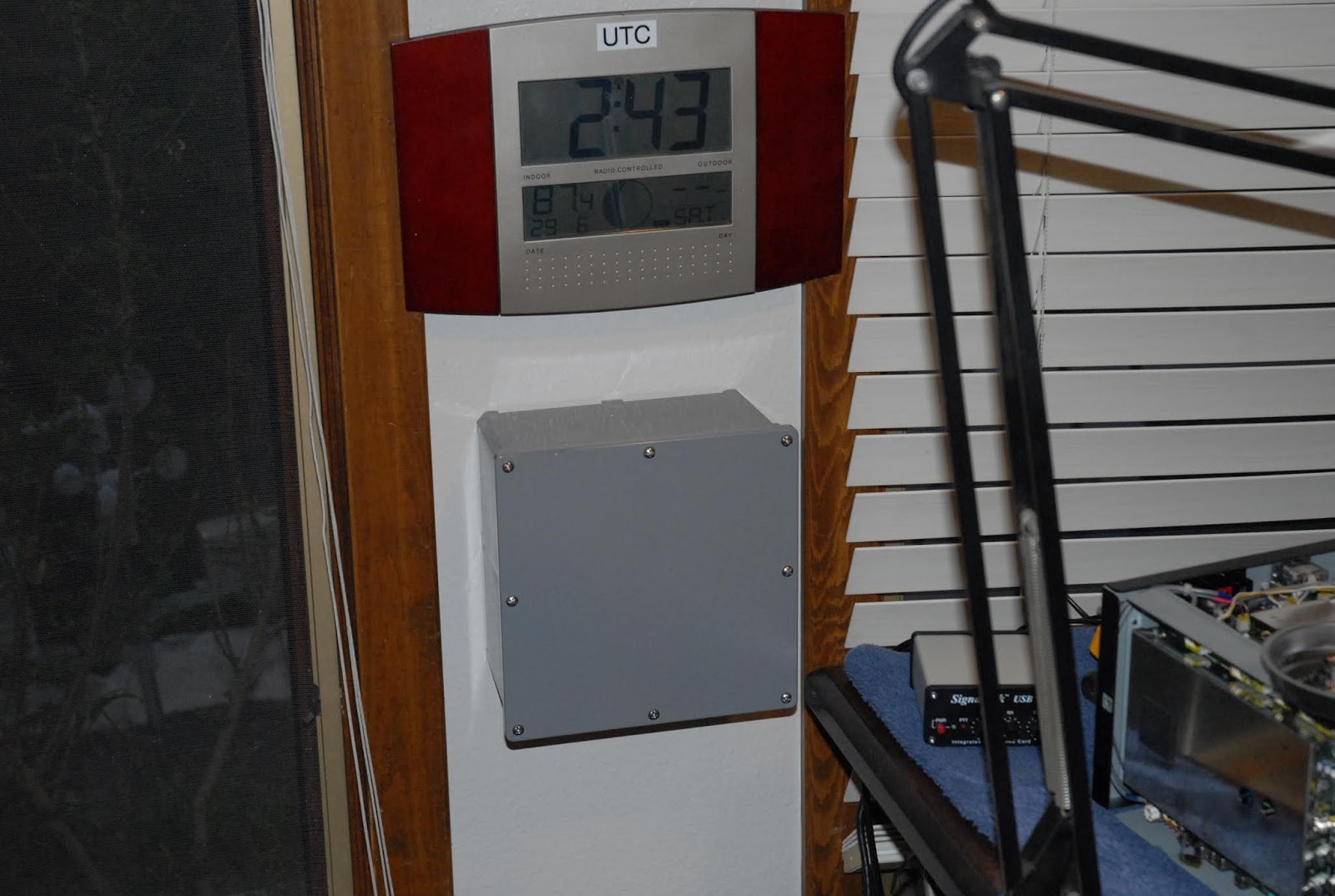 Every Blade of Grass: Coaxial Cable Entrance Box Installation