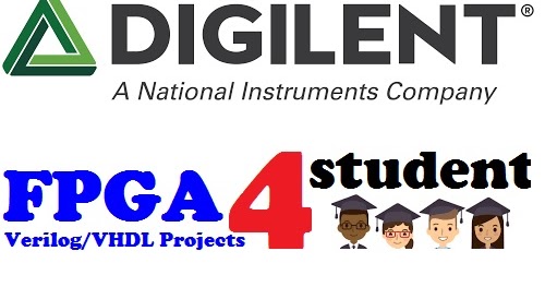 Digilent Inc to become Hardware Sponsor for FPGA4Student - FPGA4student.com