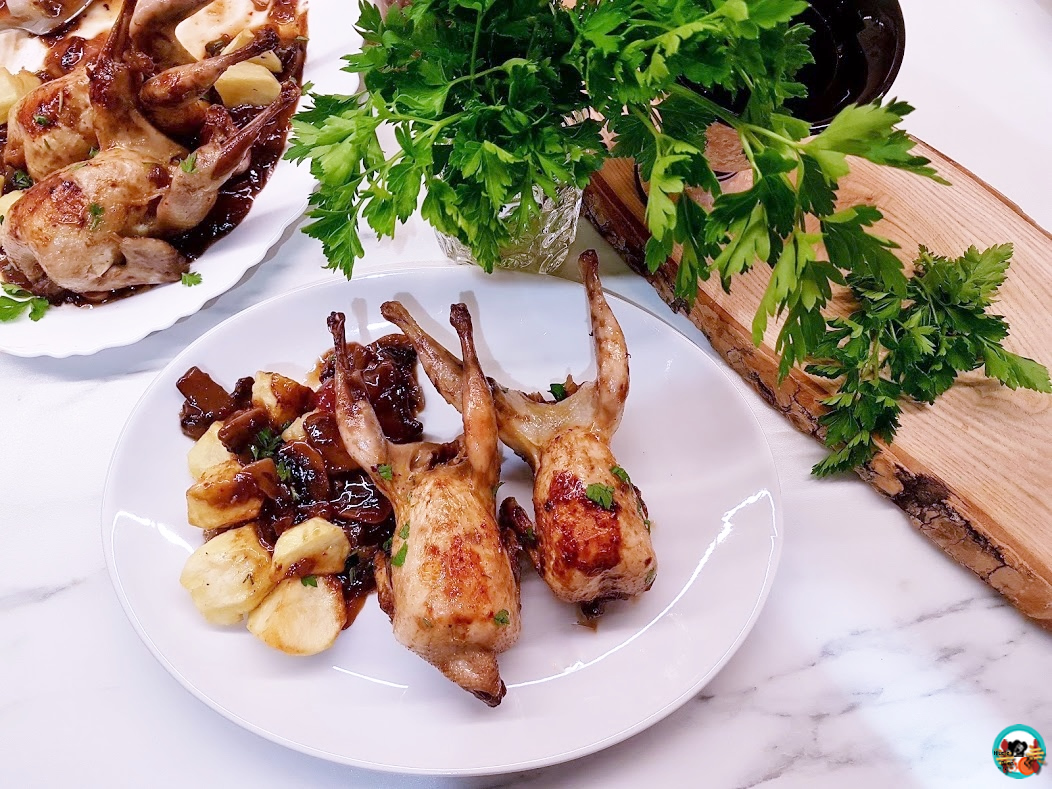 Codornices al oporto - ¡Huele Bien!