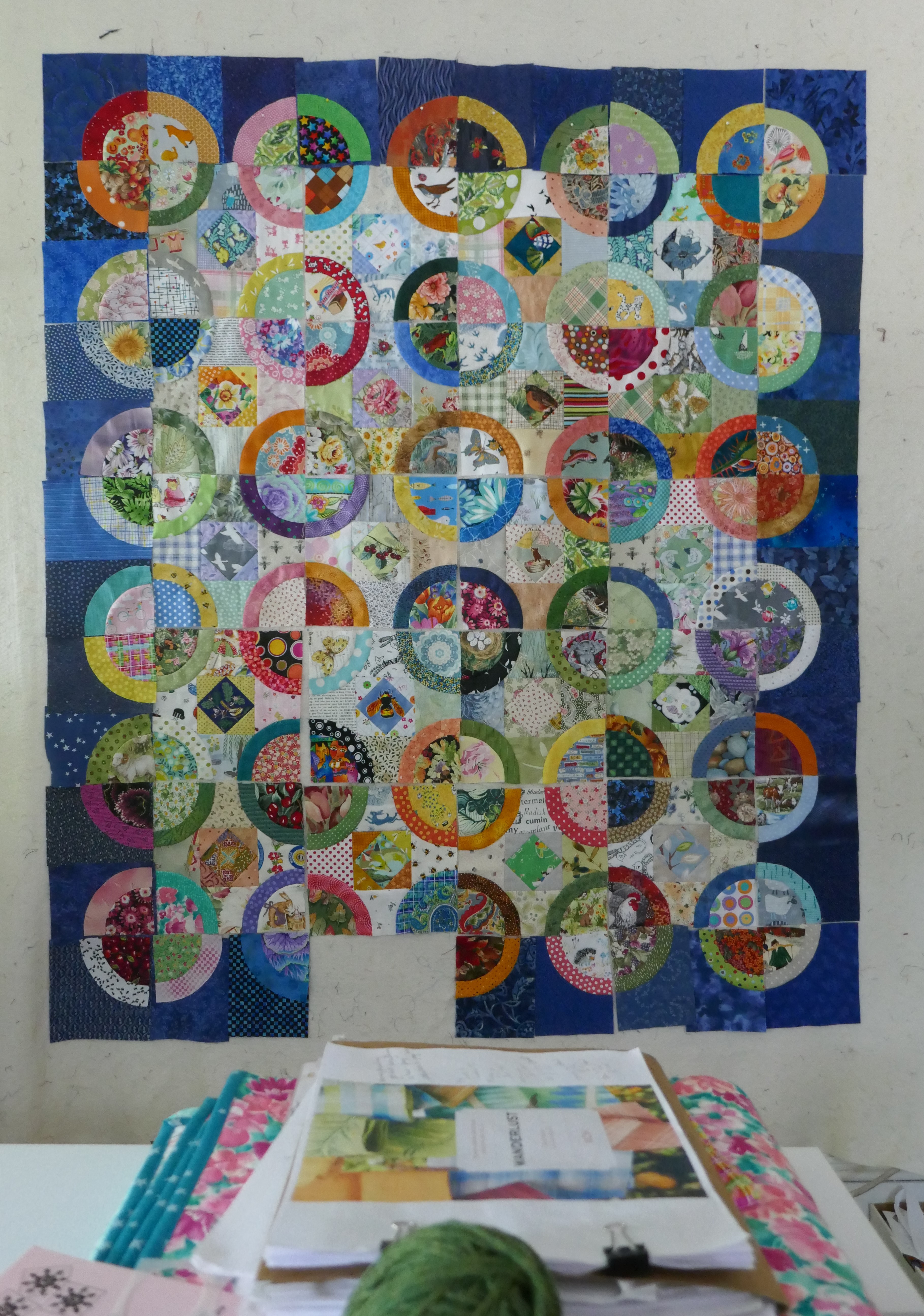 Quilting through Rose-colored Trifocals!: Halo Quilt Sew Along - A ...