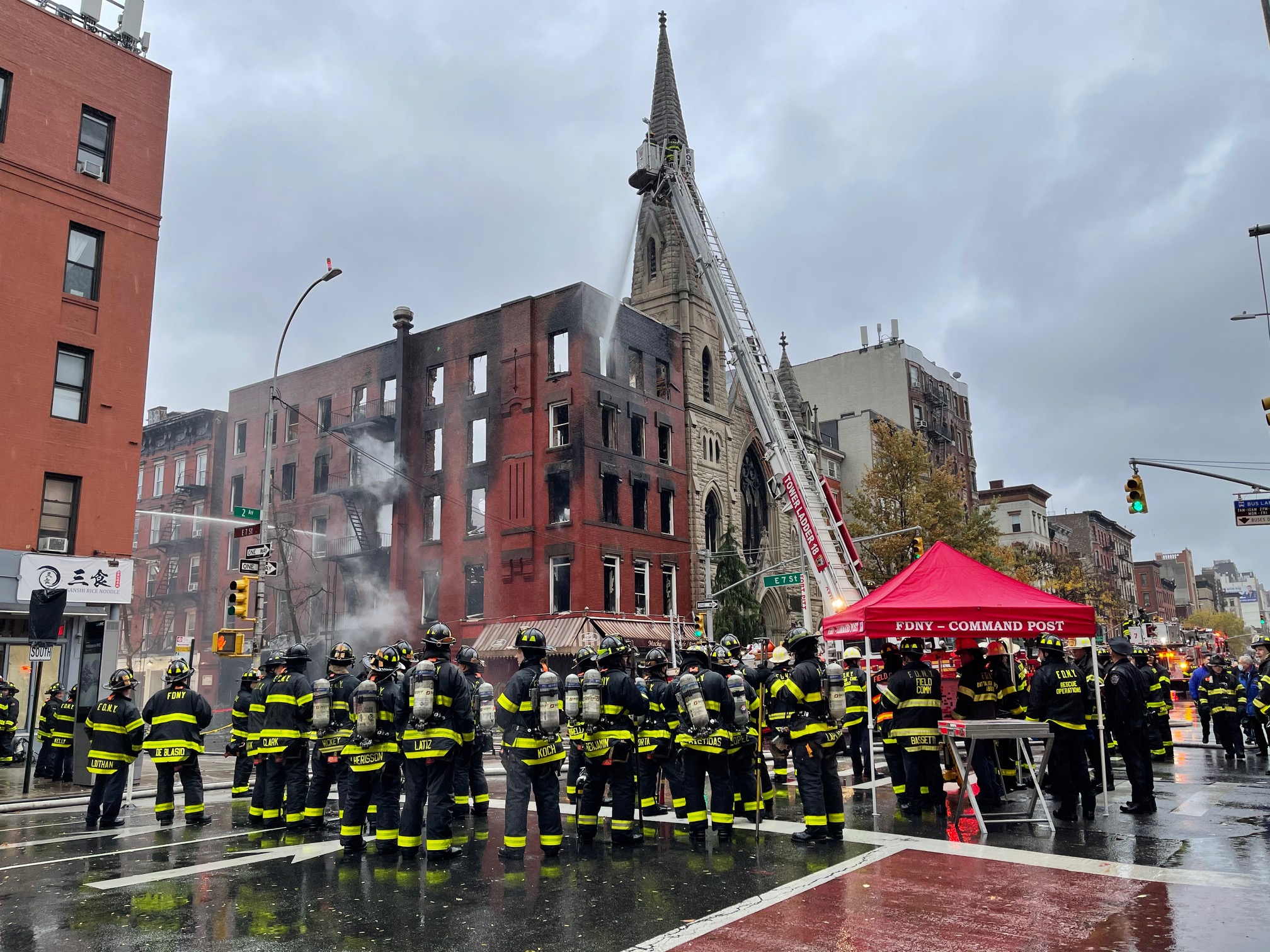 EV Grieve: Updating: Fire engulfs southeast corner of 7th Street and ...