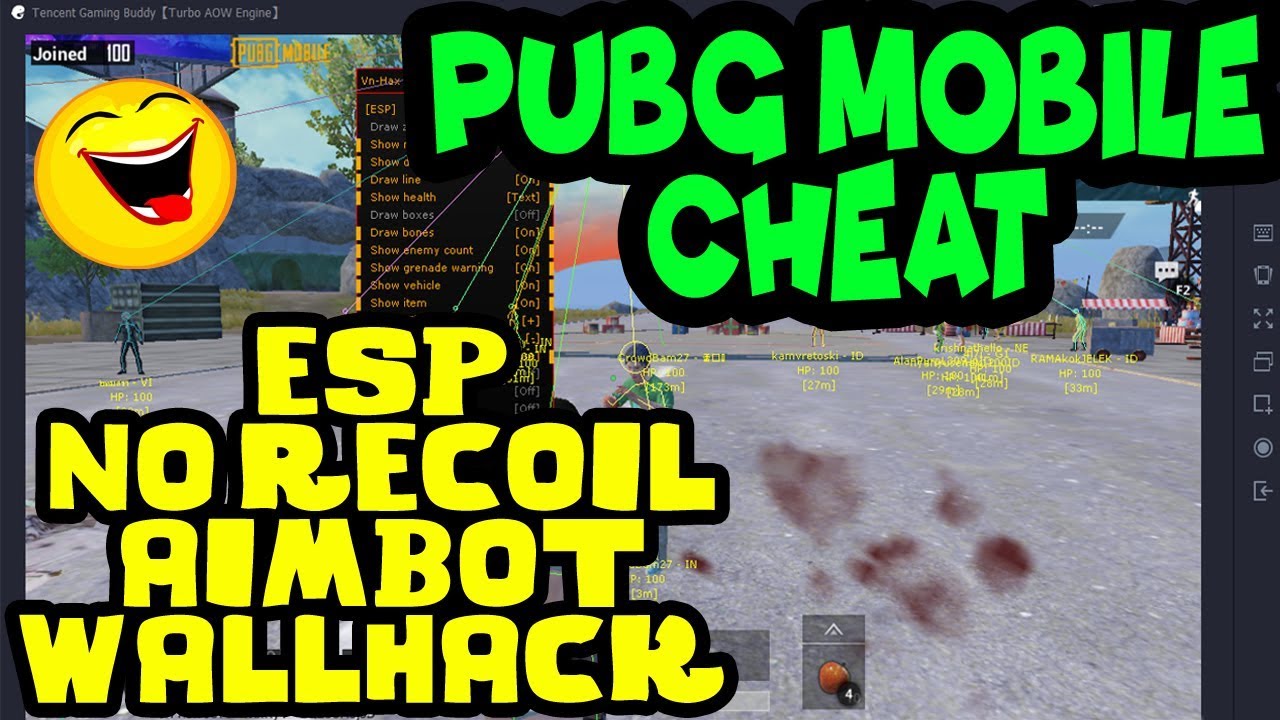 Cheat PUBG M Emulator New Update VNHAX - Gaming Mode