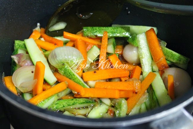 Acar Timun Masak - Azie Kitchen