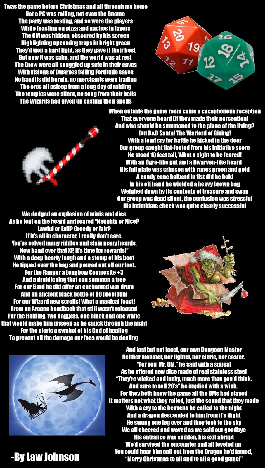 The Game Before Christmas (D&D Poem) : r/gaming