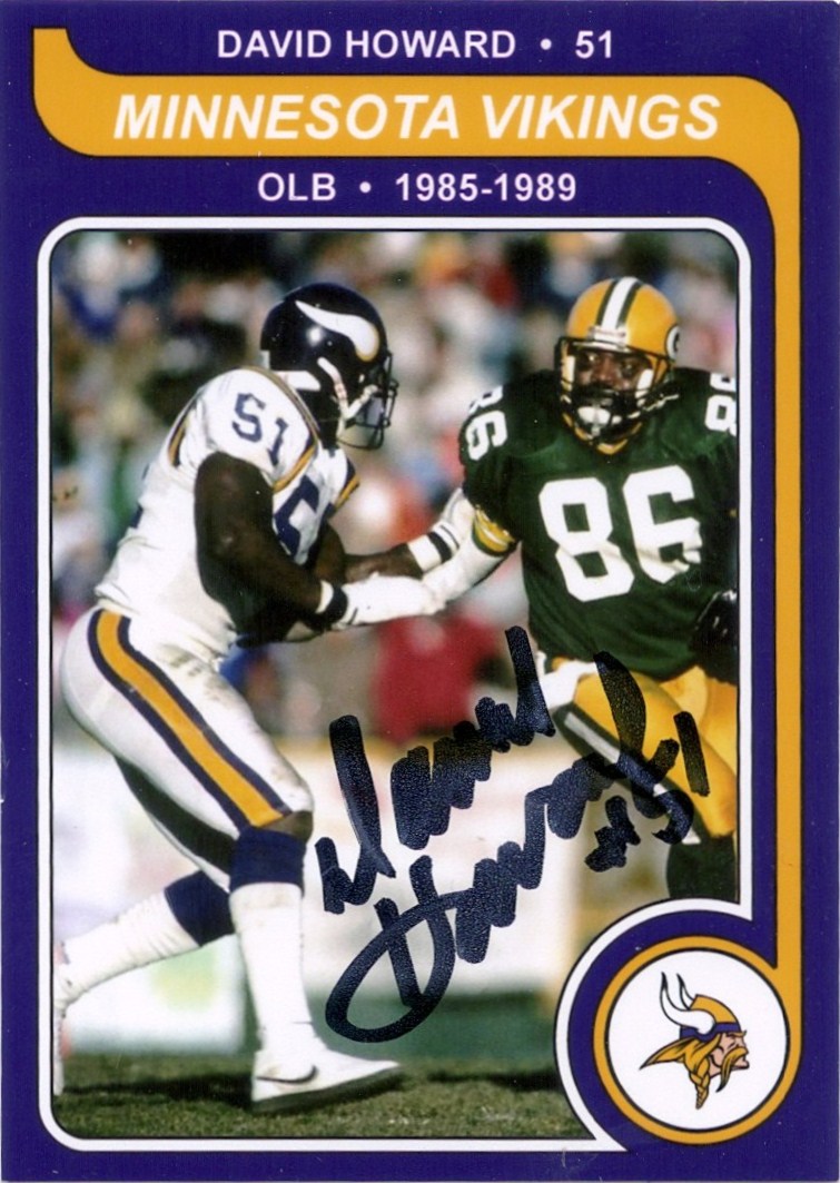 Minnesota Sports Autograph Project: DAVID HOWARD