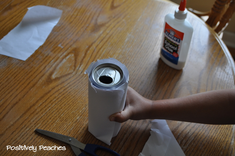Positively Peaches: Soda Can Wrappers {tutorial}