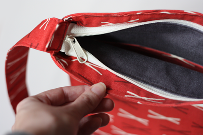 Pattern review: Two Zip Hipster bag | How About Orange