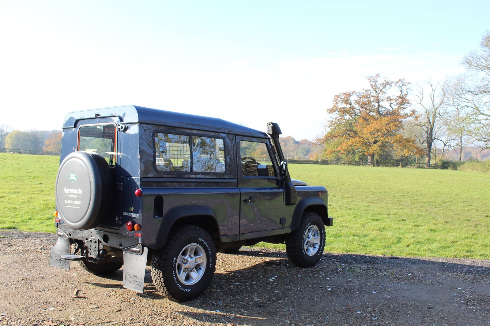 2009 Land Rover Defender 90 Hard Top with Rear Window Conversion ...