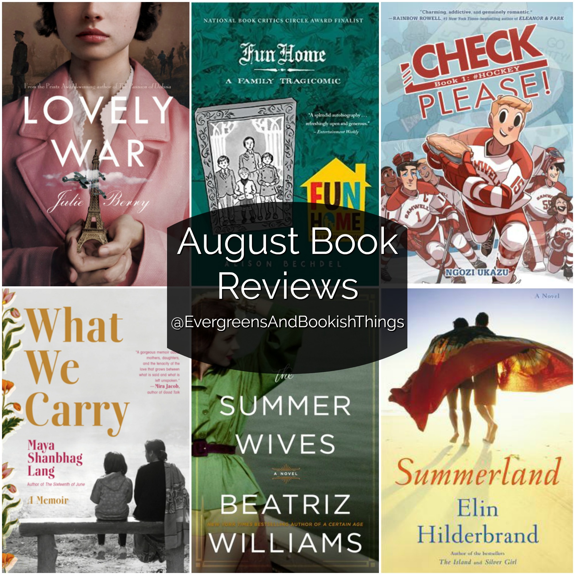 August Book Reviews ~ Born and Read in Chicago