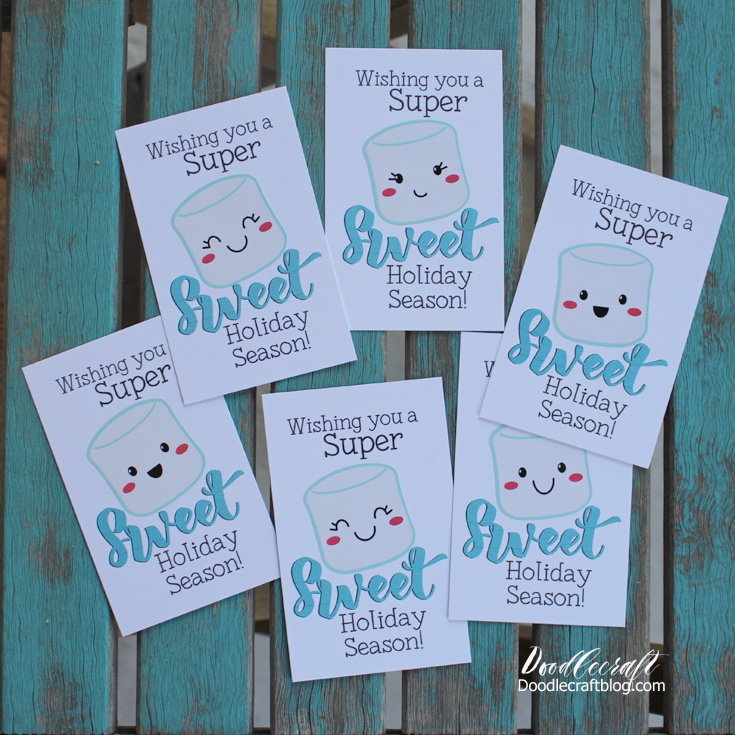 Super Sweet Holiday Treat Bucket with Printables!