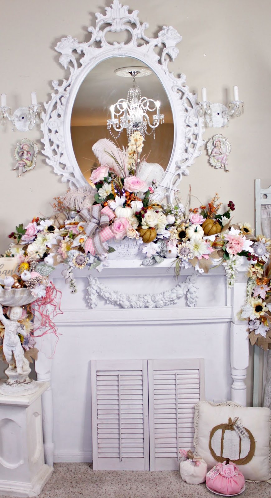 Olivia's Romantic Home: Shabby Chic Fall "I Love Fall" Series