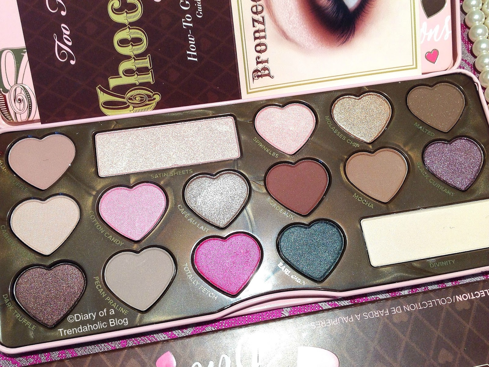 Diary of a Trendaholic : Too Faced Chocolate Bon Bon Eye Shadow Palette ...