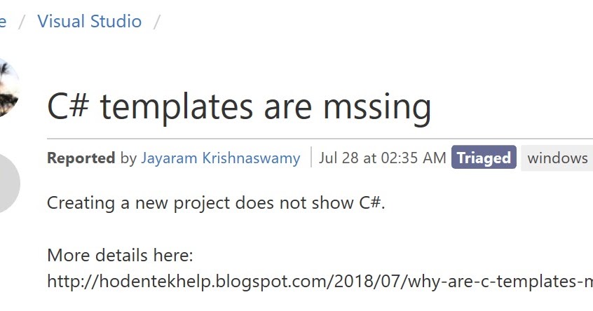 HodentekHelp: Is the Visual Studio Community 2017 version 15.7.6 better ...