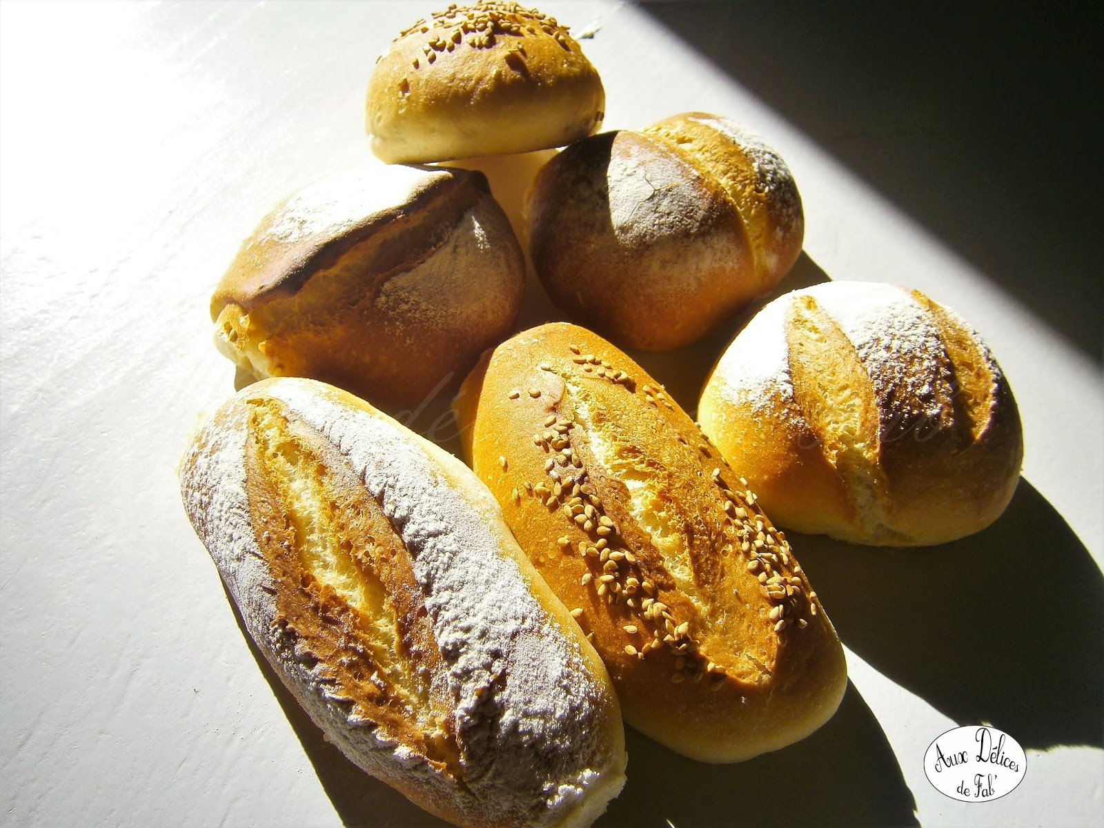 Aux délices de Fab: Pains individuels