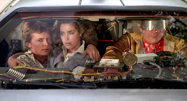 In Back to the Future, the time machine was originally an old fridge ...