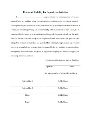 Letter Of Release Of Liability Template ~ Resume Letter