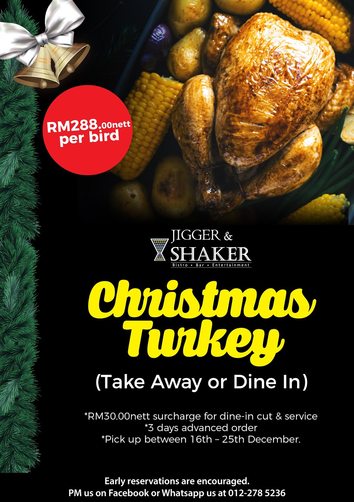 JosephineTang.com: 【Christmas 2019 • 美食】Jigger & Shaker @ d'Tempat ...