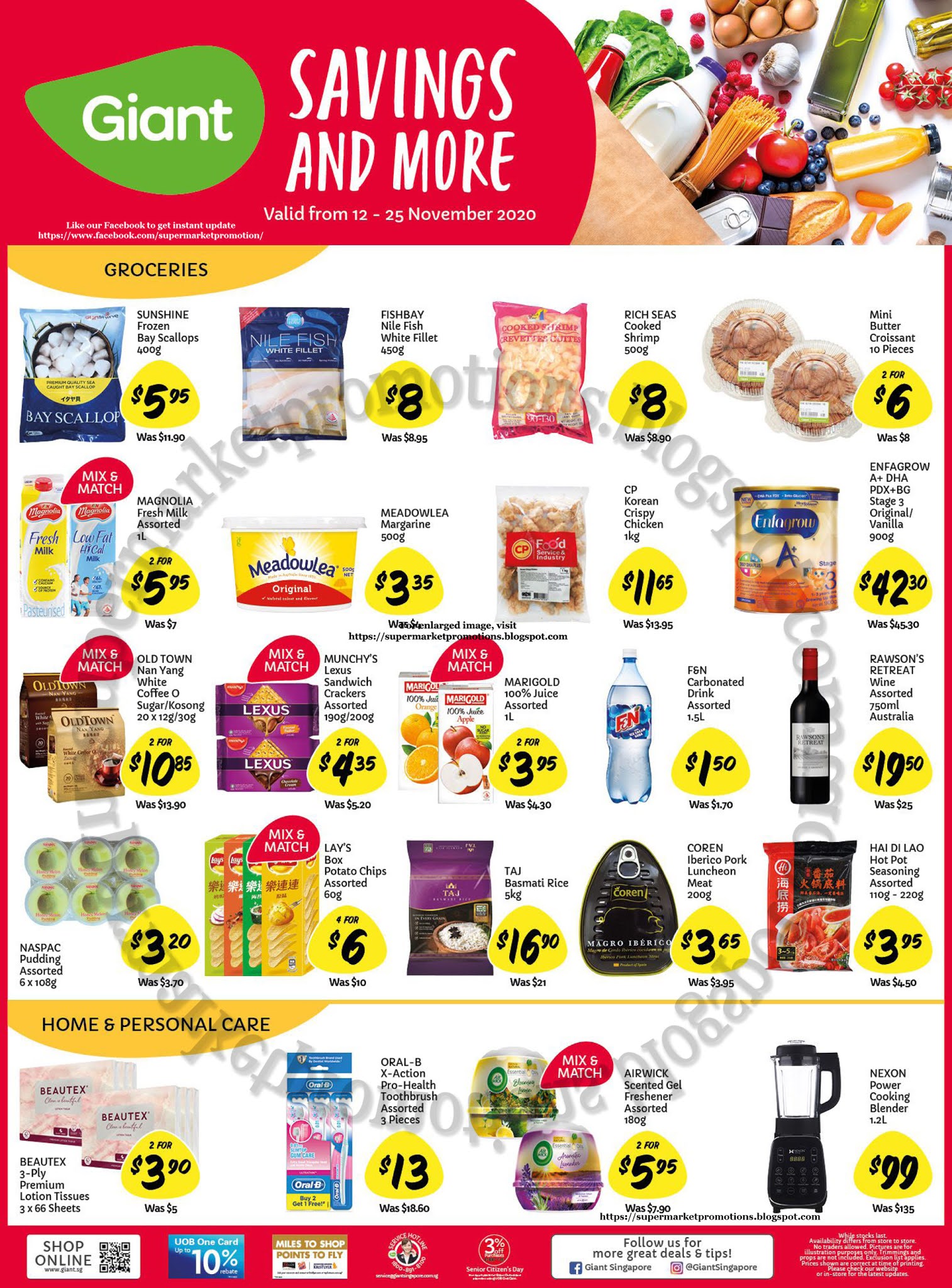 Giant Promotion 12 - 25 November 2020 ~ Supermarket Promotions