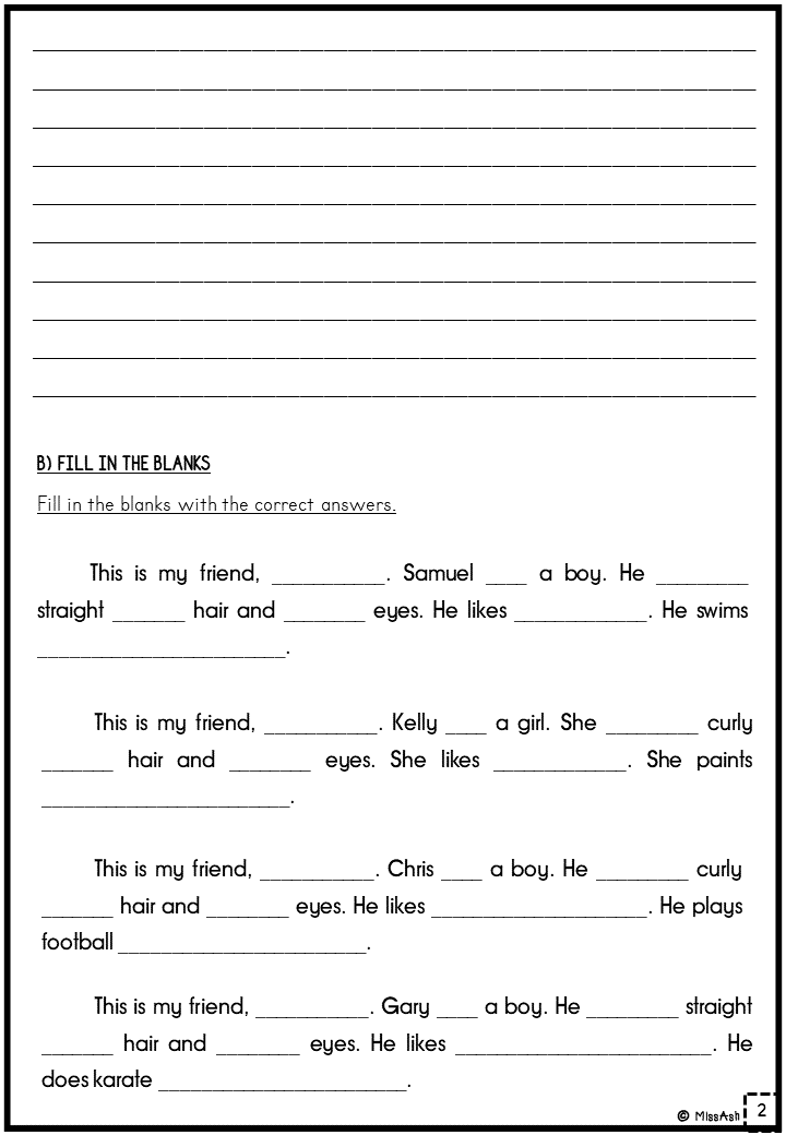 ASH THE TEACHER: Year 3 Step by Step Writing Module Part 1