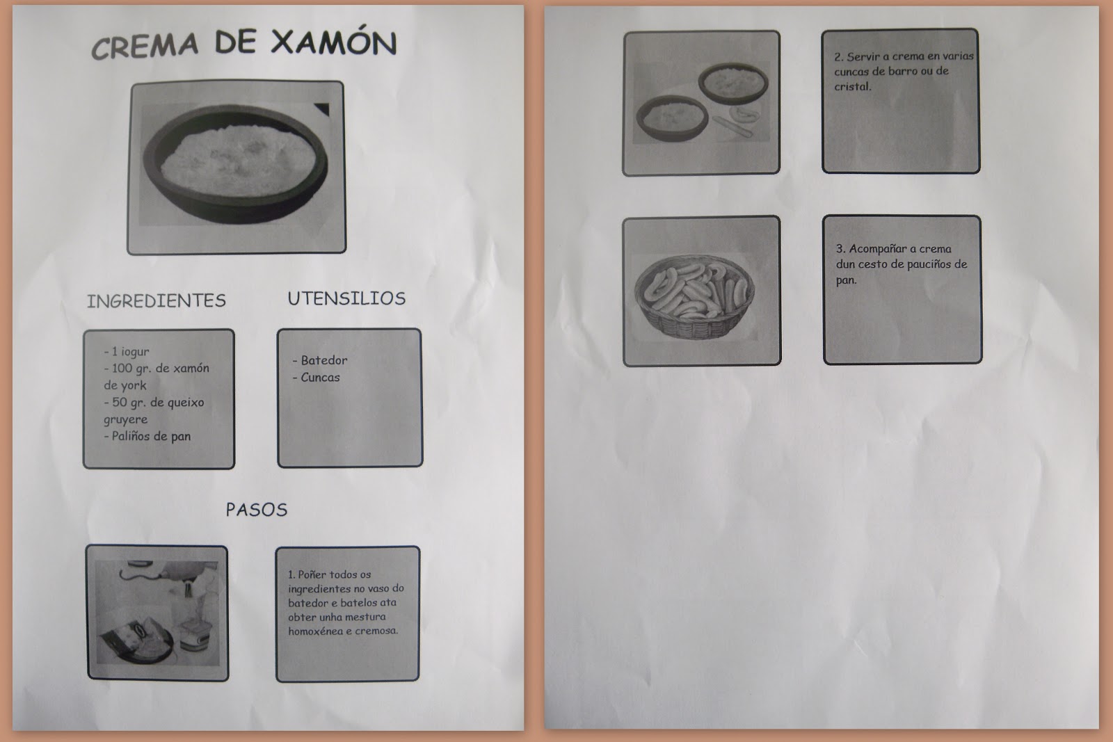garatuxa: CREMA DE XAMON...PARA UNS LAMBÓNS!!!!