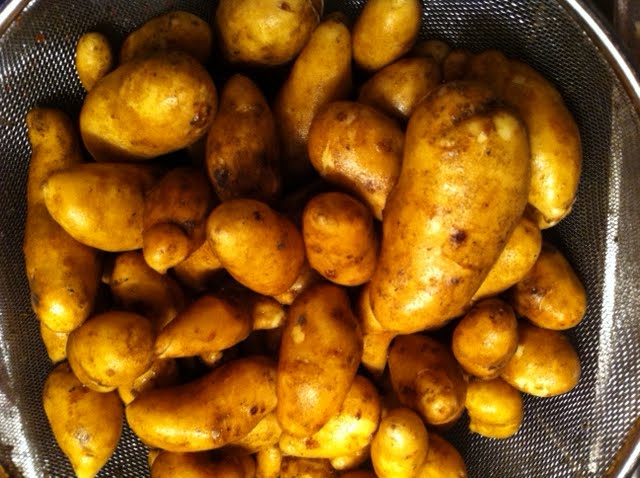 Mandelpotatis till surströmmingen