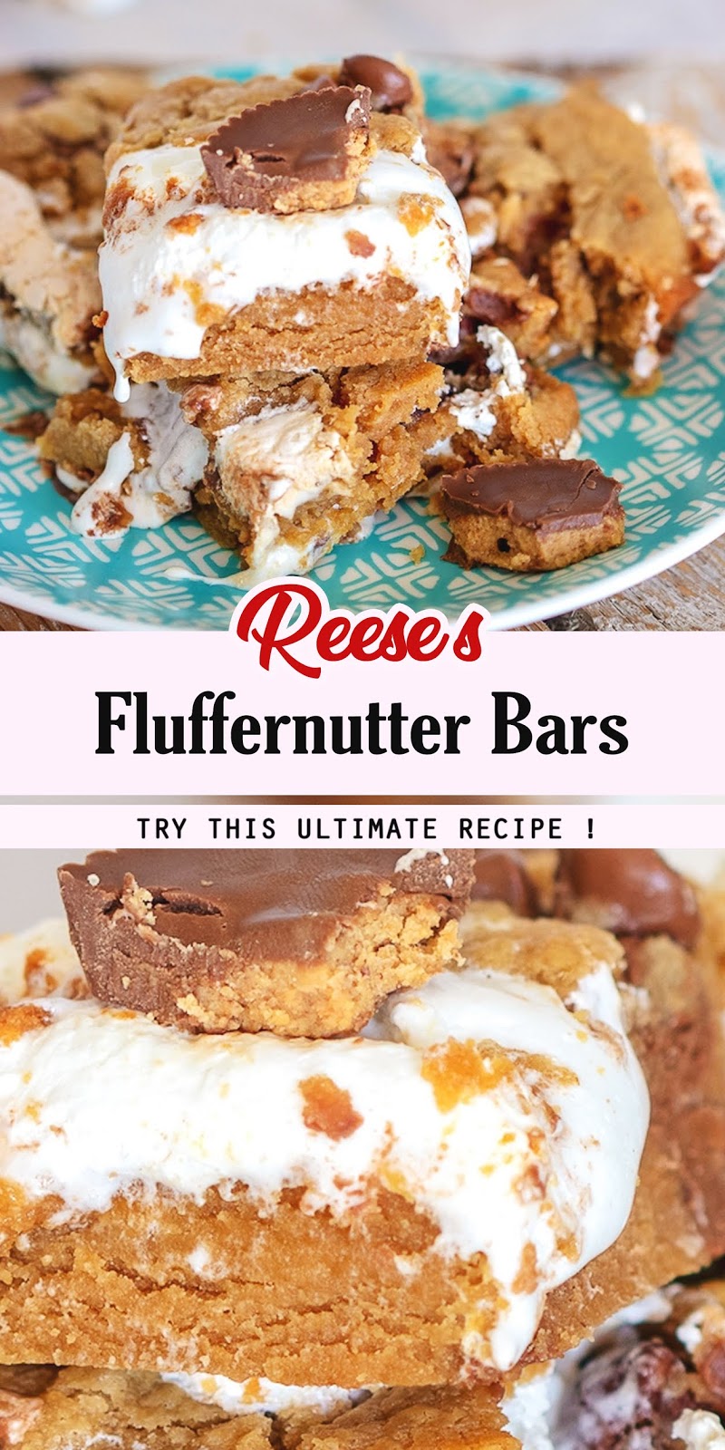 Reese’s Fluffernutter Bars - RECIPE BEMBLOO