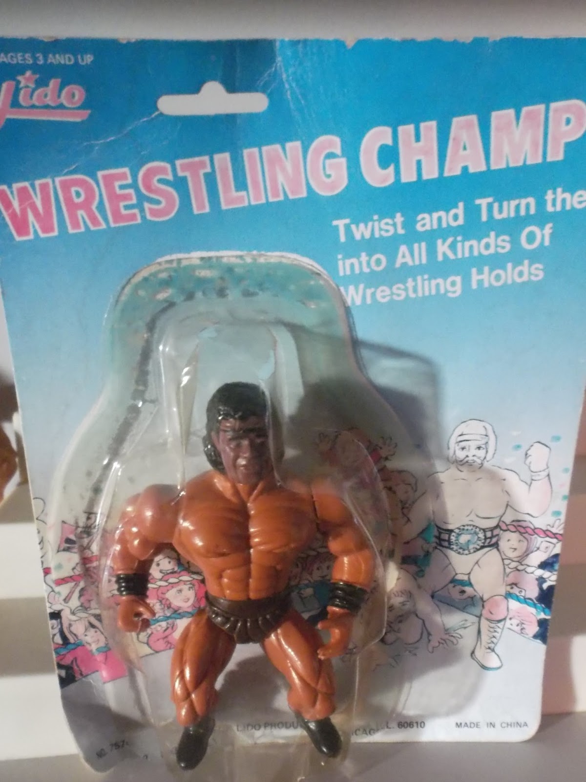 2 MINUTE TOY BREAK!: 80's Bootleg Wrestling Champs - Jimmy "Superfly" Snuka