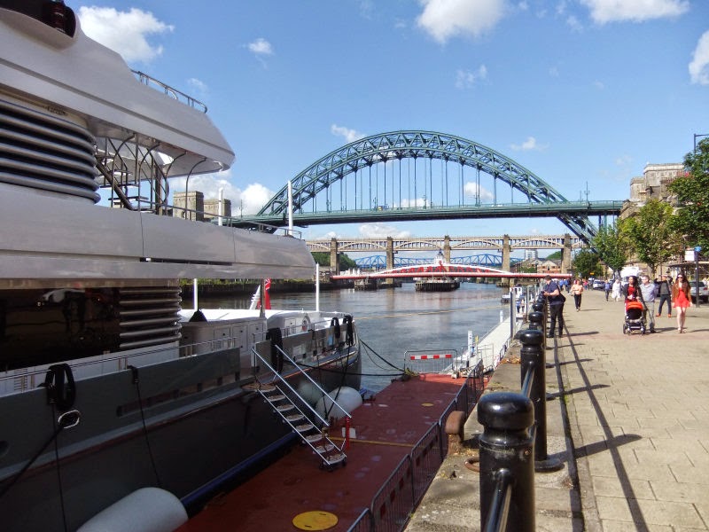 Photographs Of Newcastle: Quayside Marina