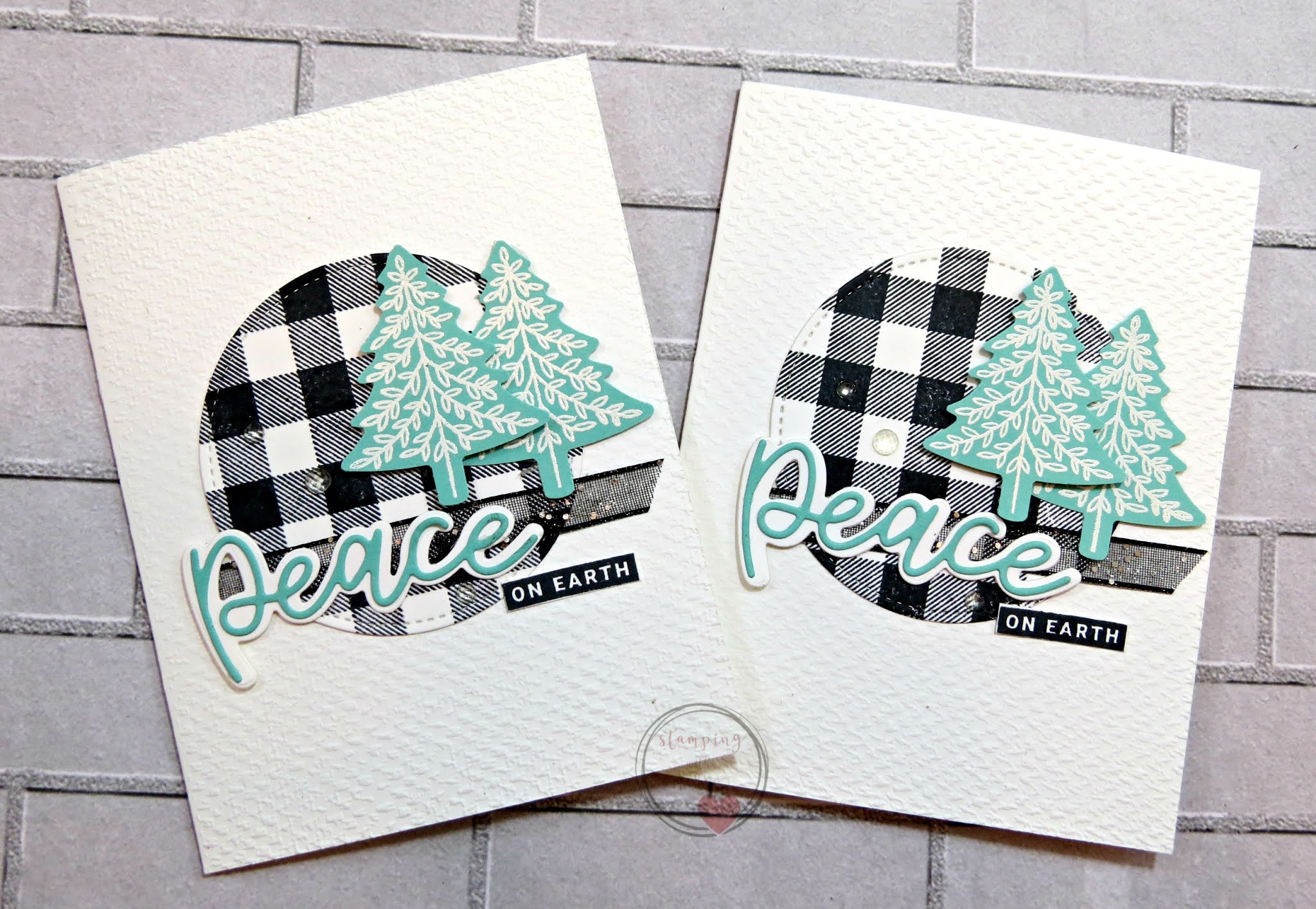 Stampingwithamore: CHRISTMAS PEACE CARD