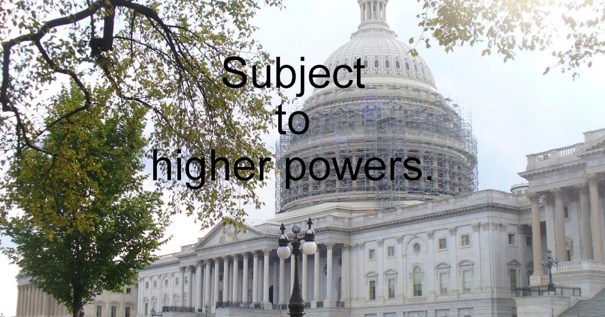 Live Life: Respect Civil Authorities