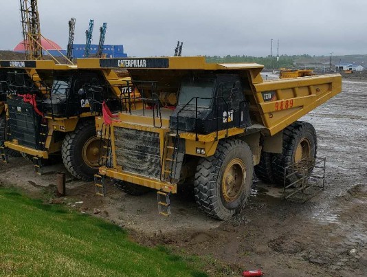 2x CAT 777E Year 2019