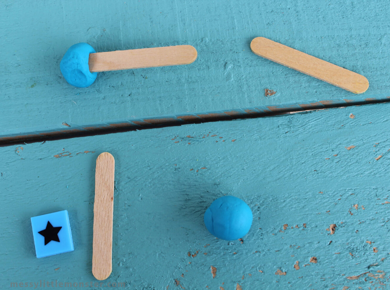 2D Playdough Shape Activity - Messy Little Monster