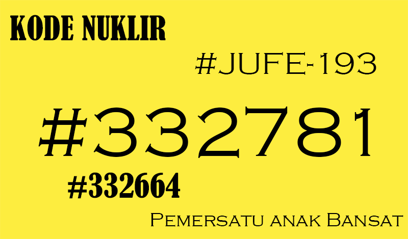 Cara Membuka Kode Nuklir Doujin dan JAV Terbaru