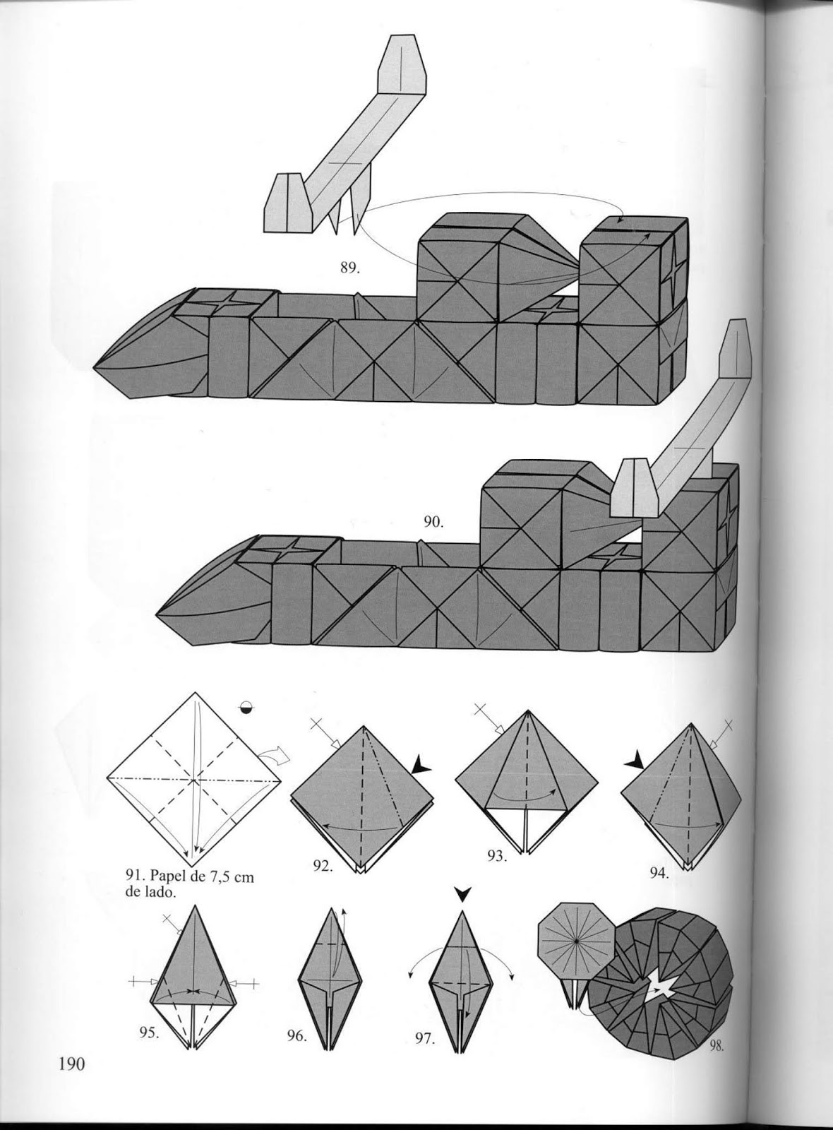Origami Cartoon 4 Original - Ruby Book Origami