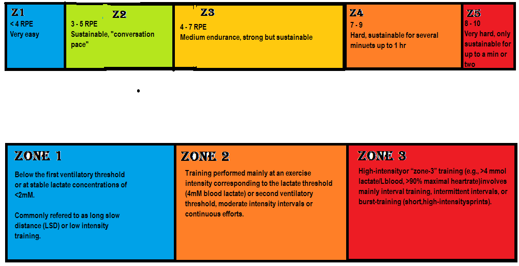 Exercise Training Zones at Kendra Mayes blog